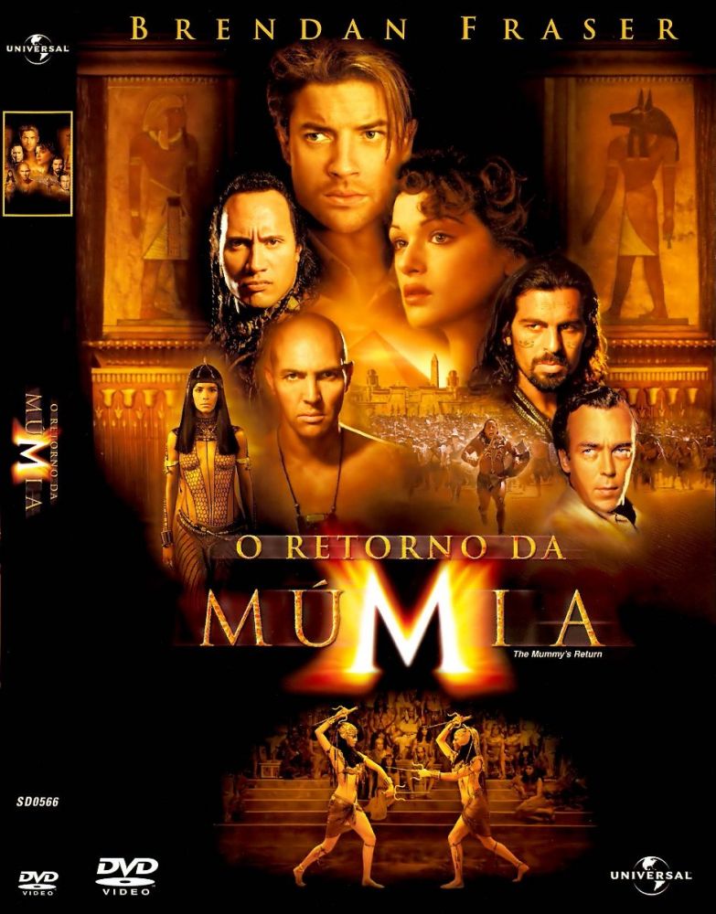 SPACETREK66 - DVD A MUMIA 2 - O RETORNO DA MUMIA
