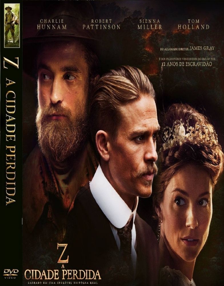 SPACETREK66 - DVD Z - A CIDADE PERDIDA - ROBERT PATTINSON