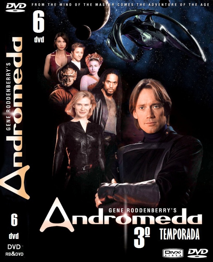 SPACETREK66 - DVD ANDROMEDA - 3 TEMP - 6 DVDs
