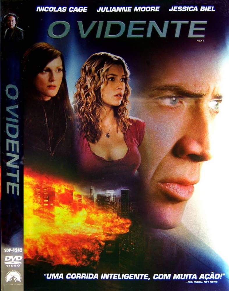 SPACETREK66 - DVD O VIDENTE - NICOLAS CAGE