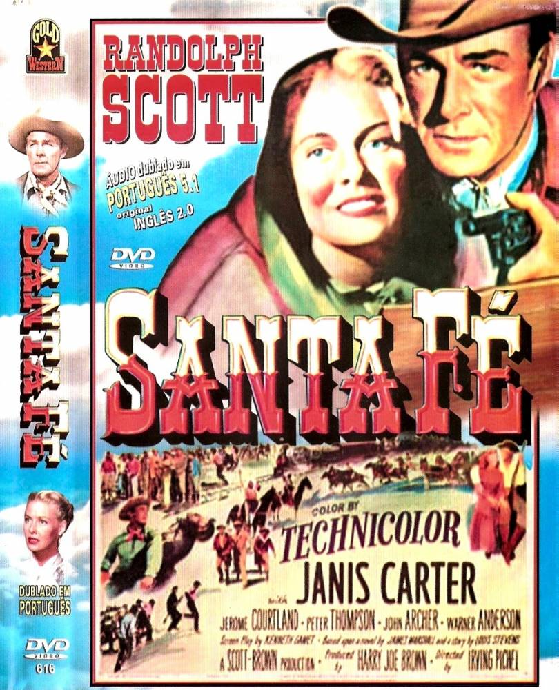 SPACETREK66 - DVD SANTA FE - RANDOLPH SCOTT