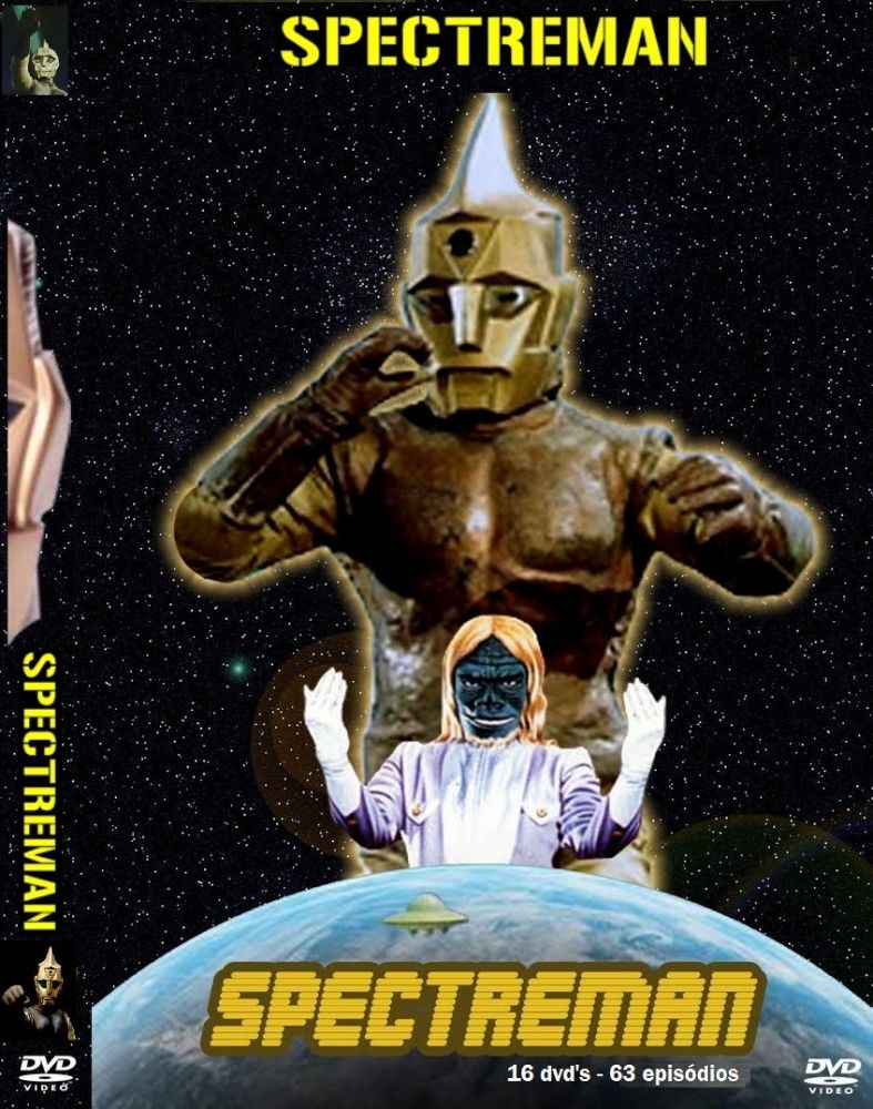 SPACETREK66 - DVD SPECTREMAN - 16 DVDs - COMPLETO